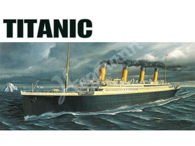 :1000 R.M.S. Titanic MCP ACADEMY 14217 Plastik-Bausatz ACADEMY 14217