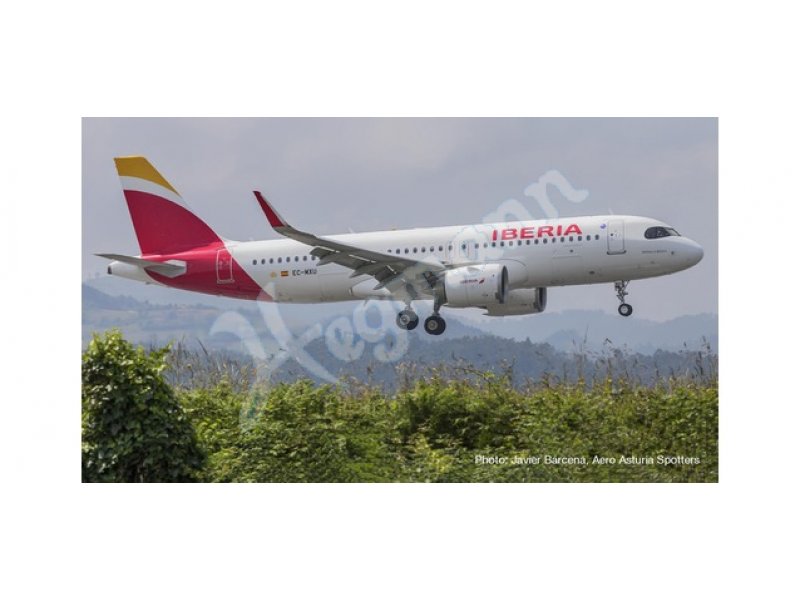 A320neo Iberia Herpa 533027 1:500 Flugzeug-Miniatur im Sammler-Maßstab HERPA 533027
