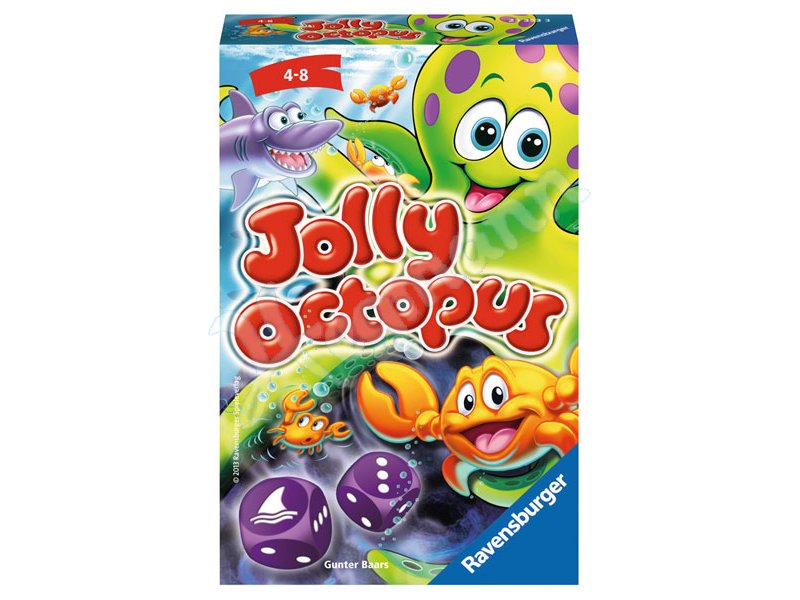 Jolly Octopus (MBS) Serie: MITBRINGSPIELE, Inhalt: 1 Jolly Octopus, 8 ...