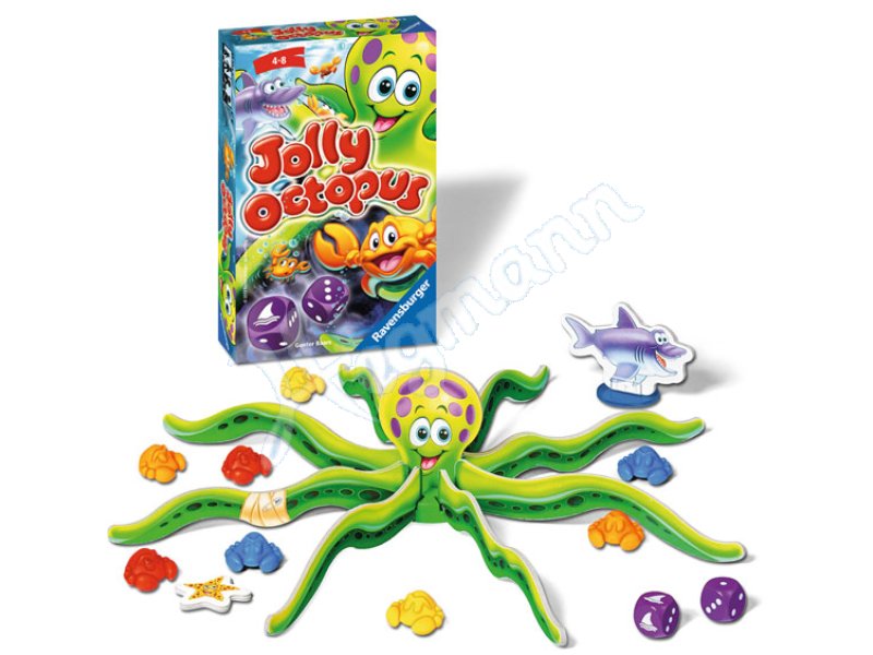 Jolly Octopus (MBS) Serie: MITBRINGSPIELE, Inhalt: 1 Jolly Octopus, 8 ...