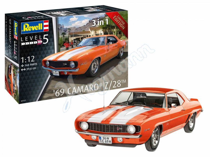 ´69 Chevy Camaro REVELL 07727 ´69 Chevy Camaro REVELL 07727