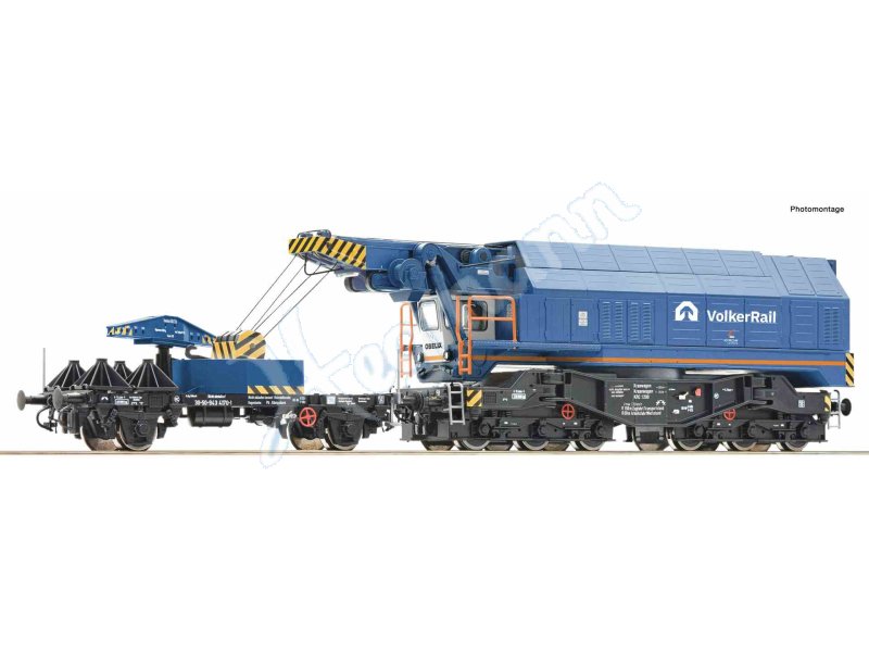 Digitalkran EDK 750 Volkerrai ROCO 7310023 H0 Digital-Eisenbahndrehkran ...