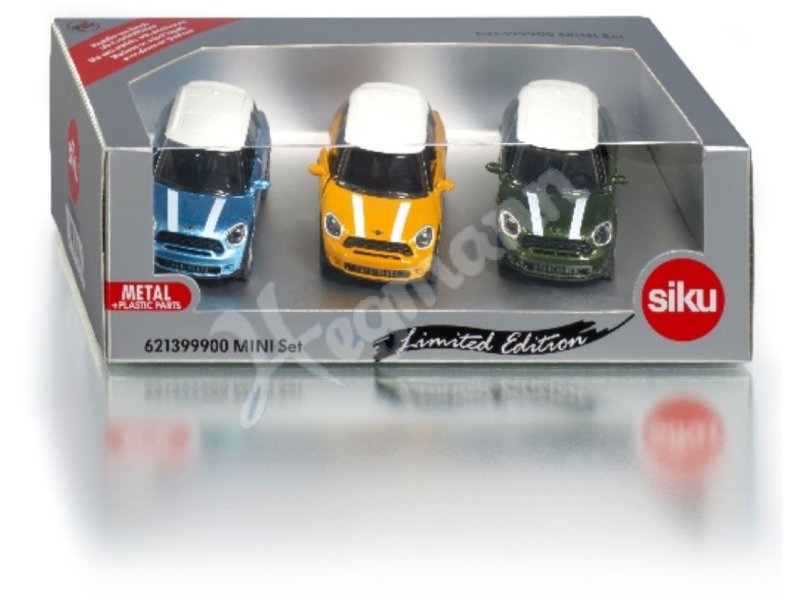 SIKU Mini-Set Siku 621399900 "Mini Countryman" Fachhandels-Sonderset ...